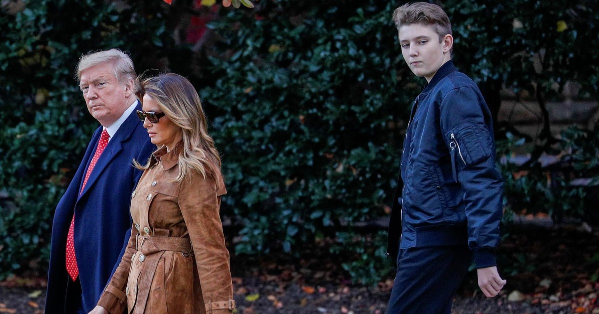 Najmłodszy syn Donalda Trumpa zaraził się koronawirusem