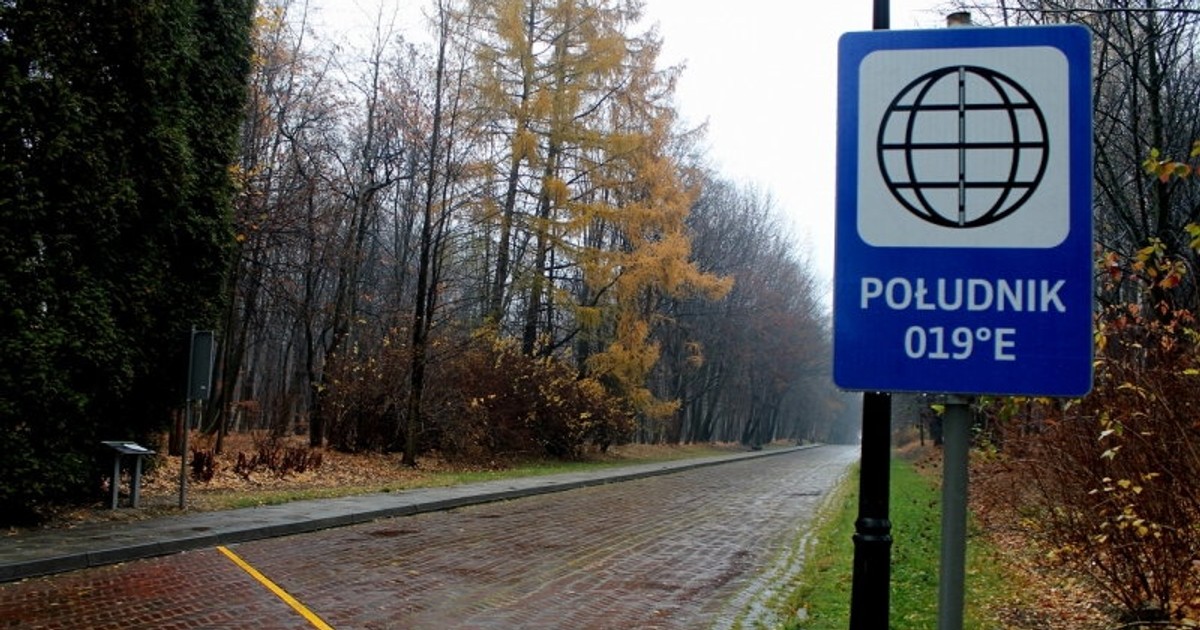 19. południk w Parku Śląskim dzieli Polskę na dwie części - Wiadomości