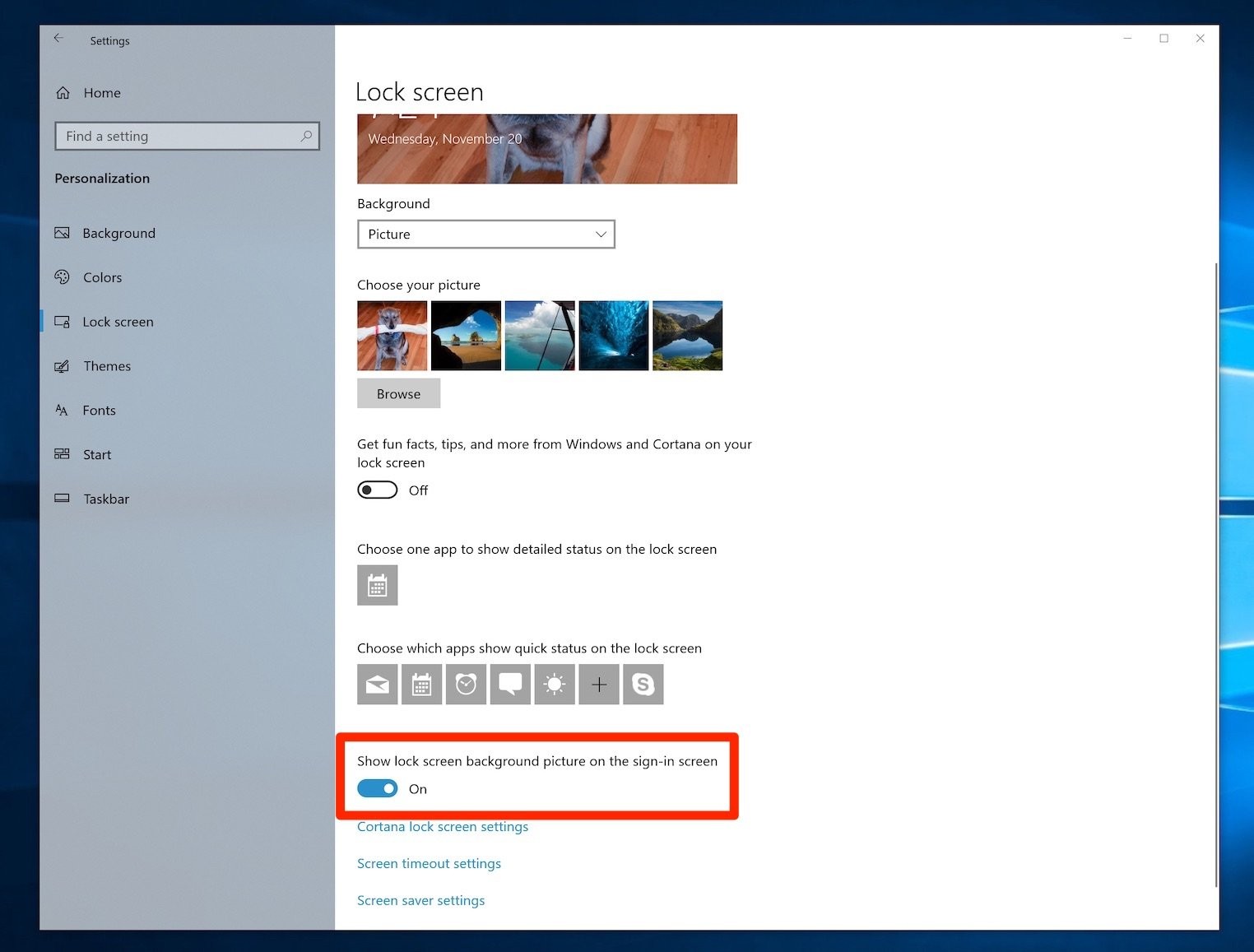 How to change your Windows 10 login screen to display any image when ...