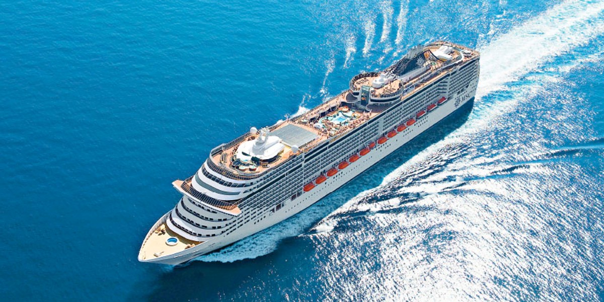 MSC Preziosa - luksusowy statek wycieczkowy; miał być własnością ...