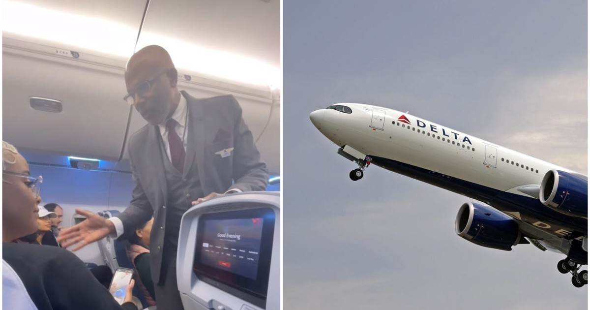A Delta crew member threatened to remove a passenger who repeatedly ...