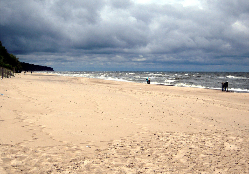 Gdzie nad Bałtykiem jest mało ludzi niezatłoczone plaże nad morzem ...