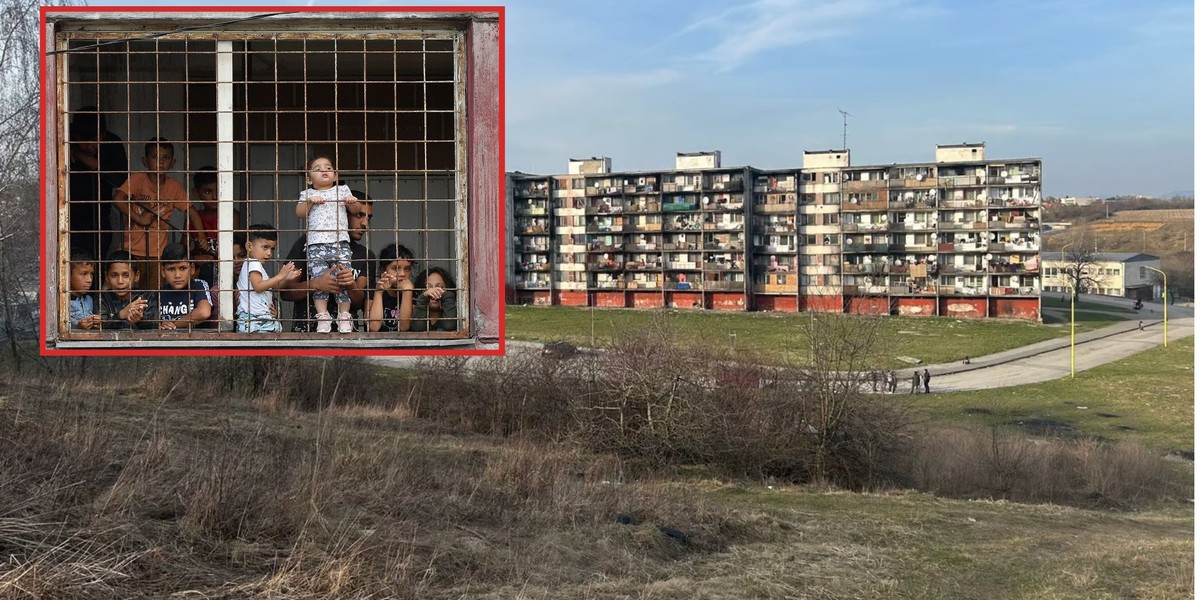 Lunik IX, czyli getto Romów w środku Europy. "W powietrzu czuć było ...