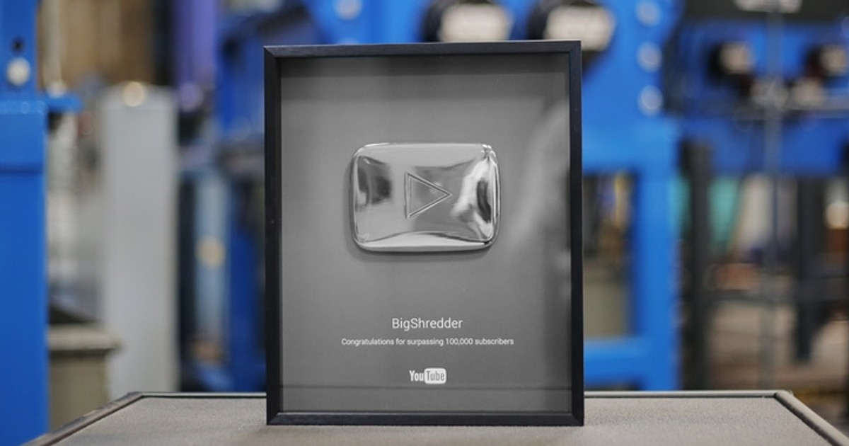 Youtube Play Button Award