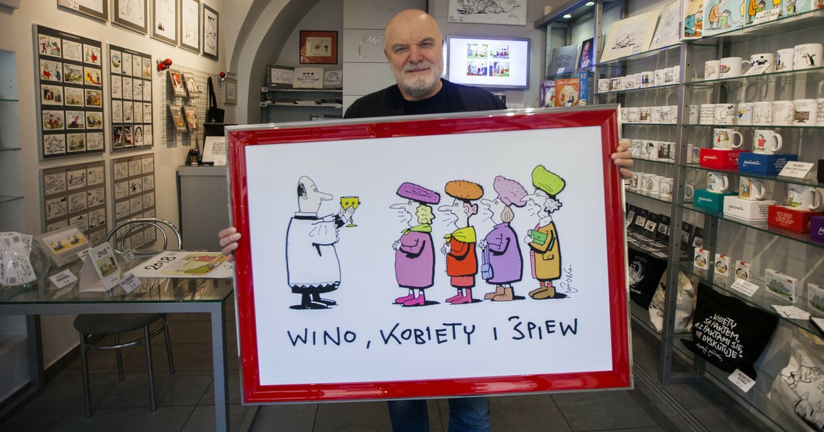 "Pytają: czy pan Andrzej jeszcze żyje?". Rysownik Andrzej Mleczko ...