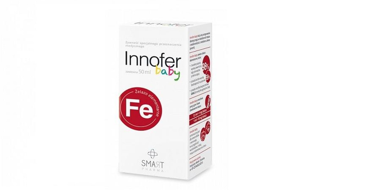 Innofer Baby, czyli żelazo elementarne dla dzieci