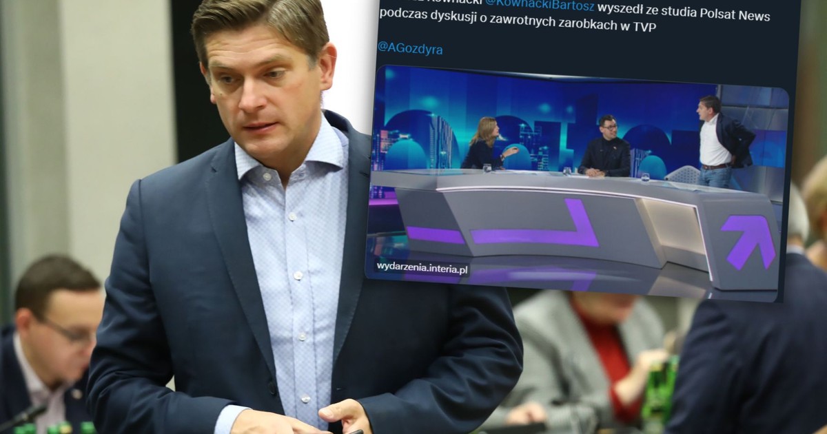 Ogromne emocje w studiu. Poseł PiS nie wytrzymał i wyszedł ze studia ...