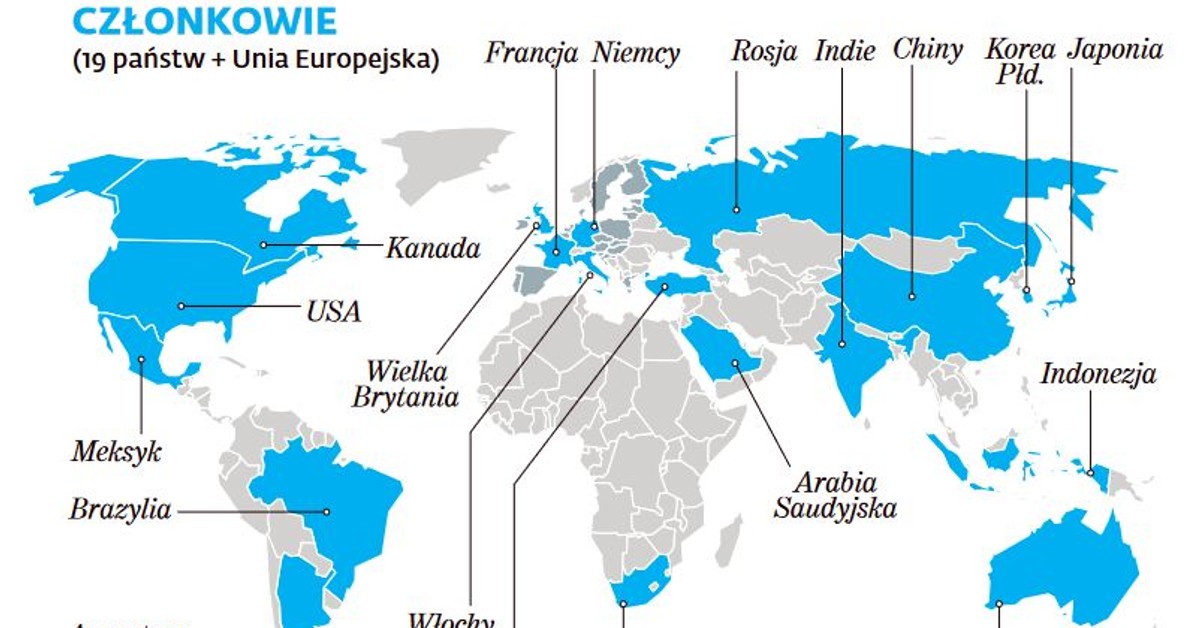 Ile nam brakuje do krajów G20 i czy warto walczyć o wejście do tej ...