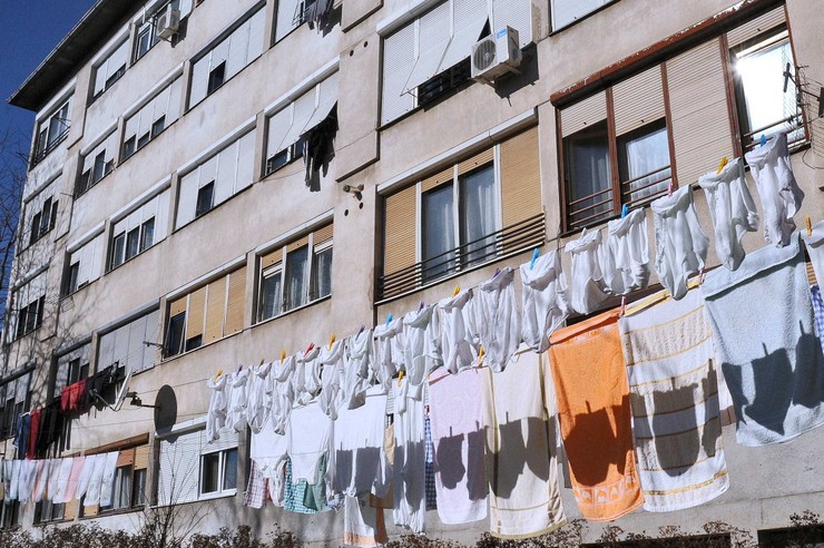Kragujevac: Zbog sušenja veša na terasi samo opomene