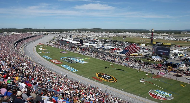 NASCAR's Talladega Superspeedway is so big, you could fit all 14 SEC ...