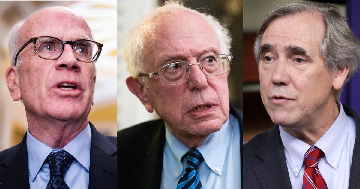 These 3 Democratic senators voted against a $95.3 billion Ukraine and ...
