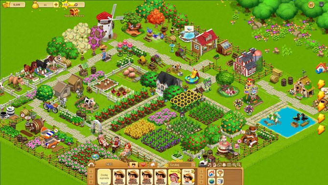 Wiejskie życie - gra farma online