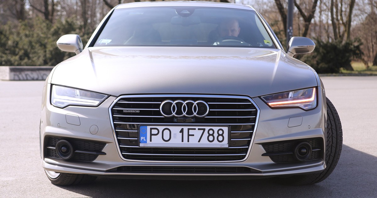 Reflektory Matrix LED w Audi A7 – test
