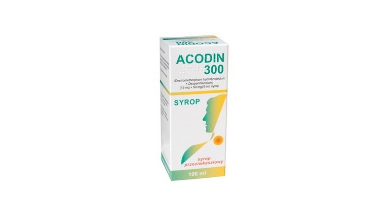 Acodin syrop 300 i 150 Junior (ulotka) - dawkowanie leku