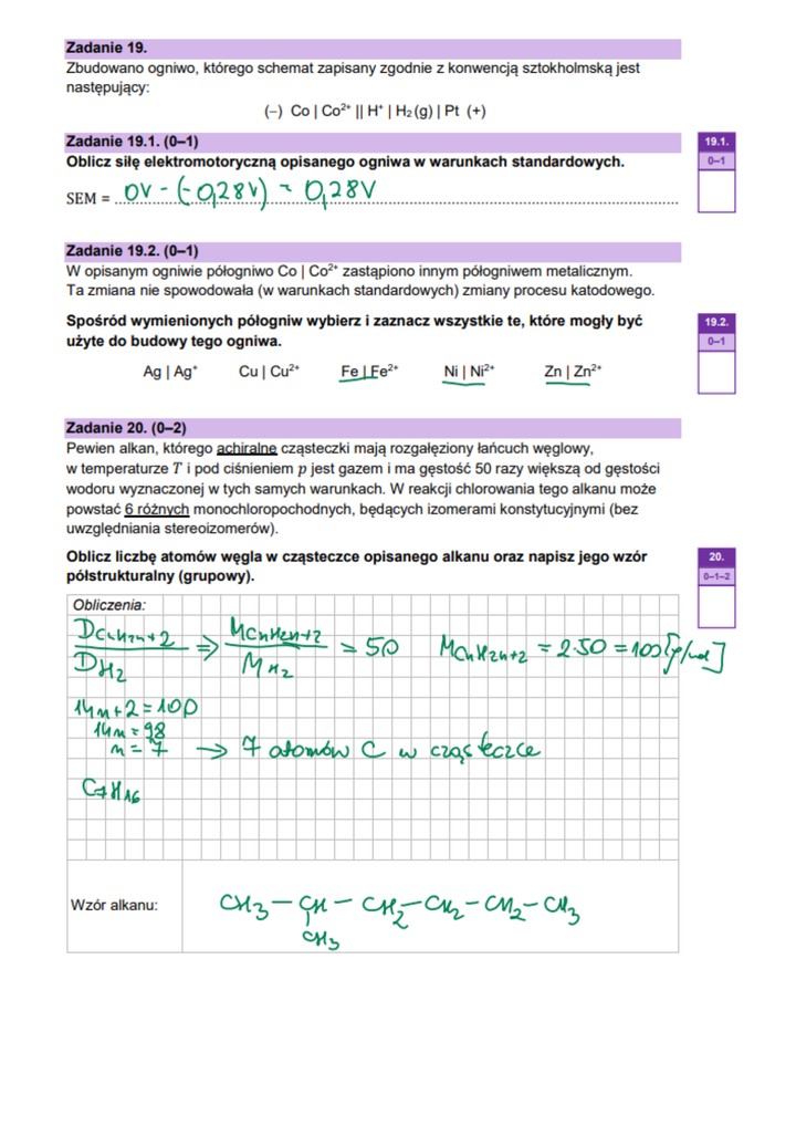 Matura 2023: chemia poziom rozszerzony [ARKUSZE I ODPOWIEDZI]