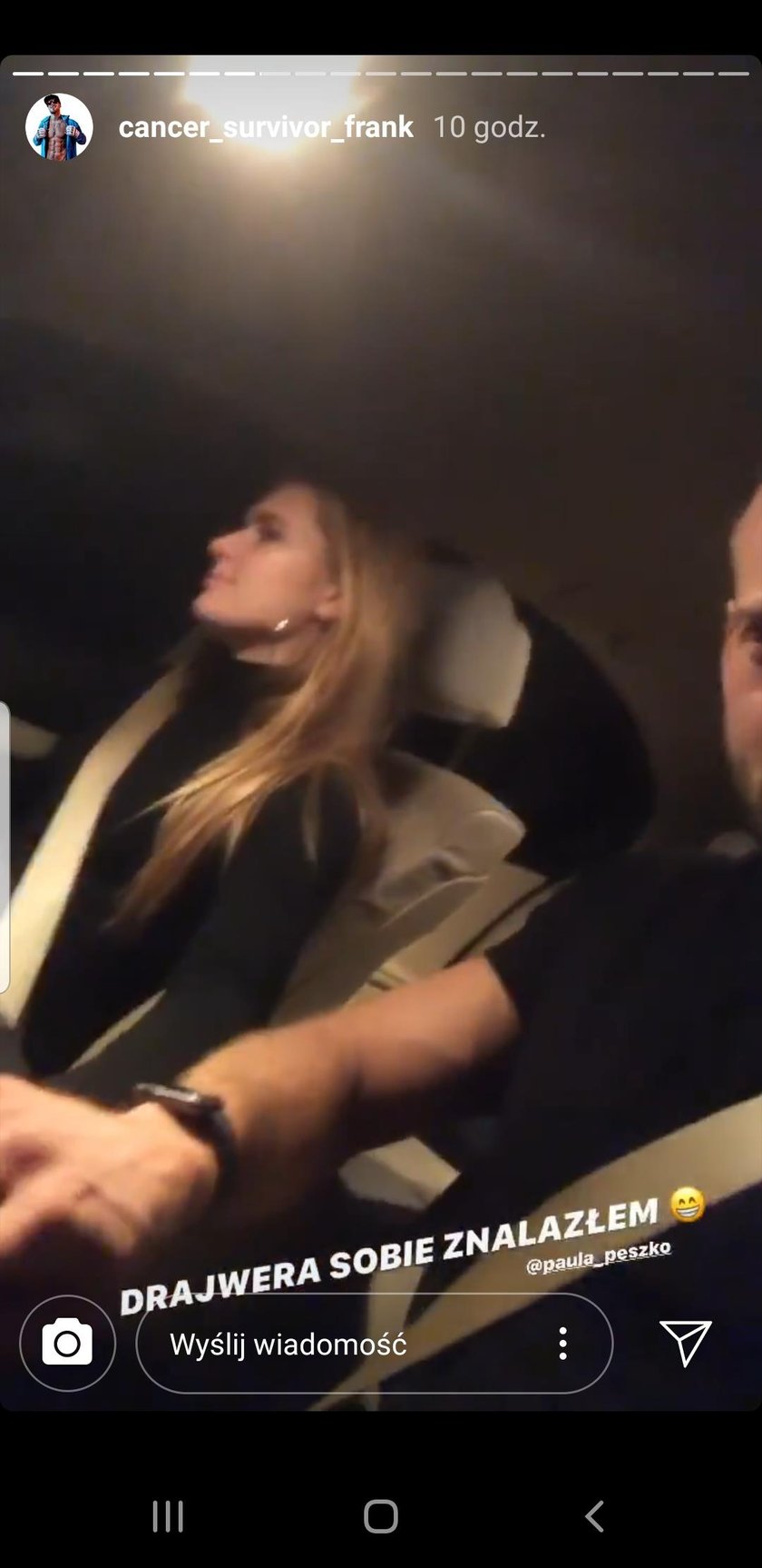 Franek znalazł pocieszenie po Marietcie w ramionach pięknej blondynki