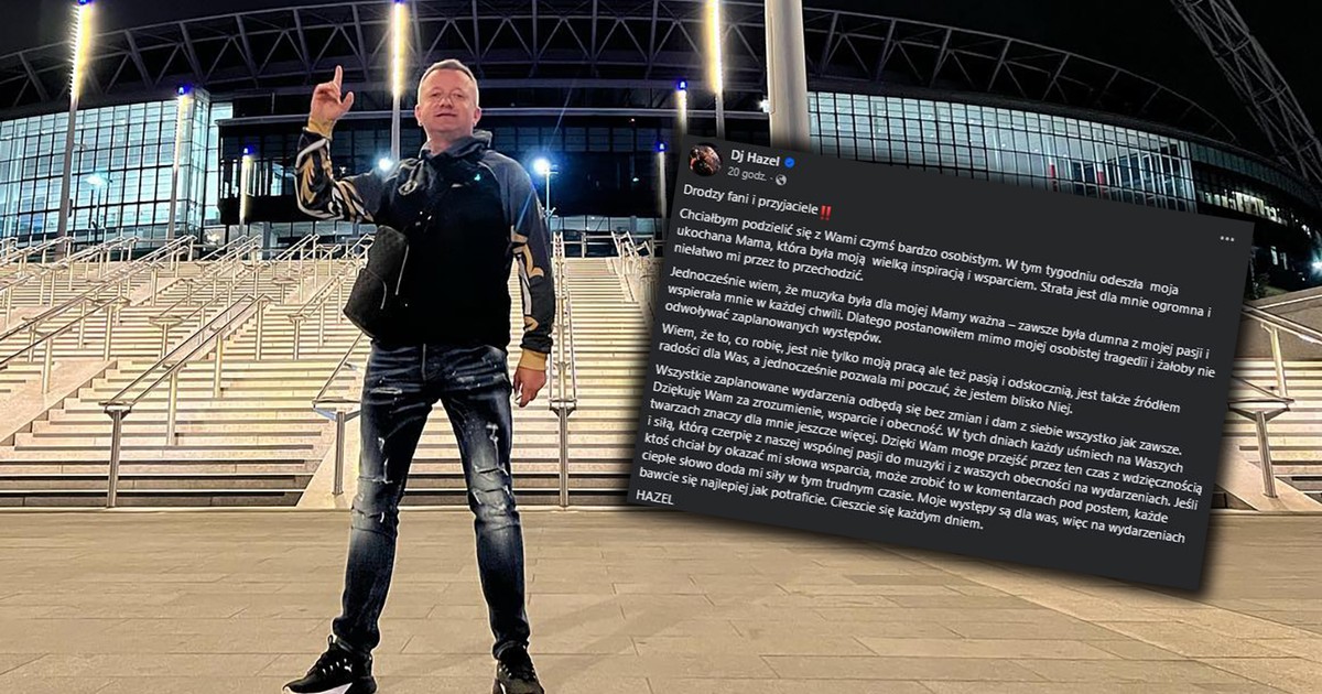 DJ Hazel nie żyje. Jesienią artysta pożegnał w sieci ukochaną mamę