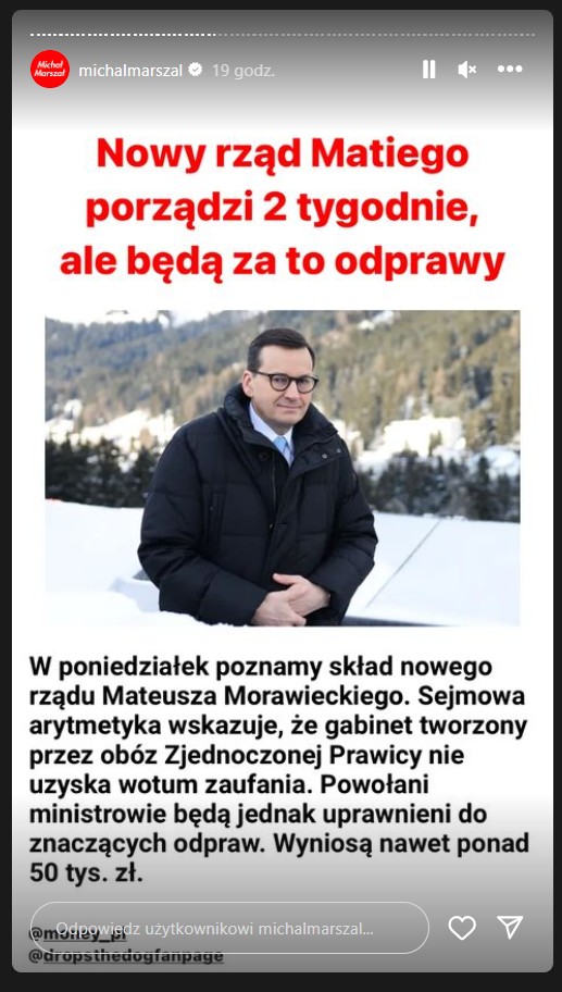 Mateusz Morawiecki i skład rządu. Internauci komentują sowite odprawy ...