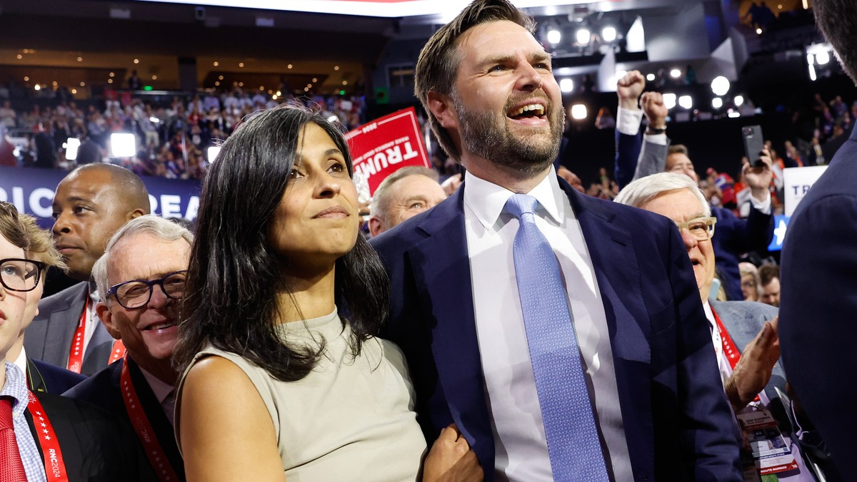 Usha Vance może zostać "drugą damą USA". Dla męża poświęciła karierę ...