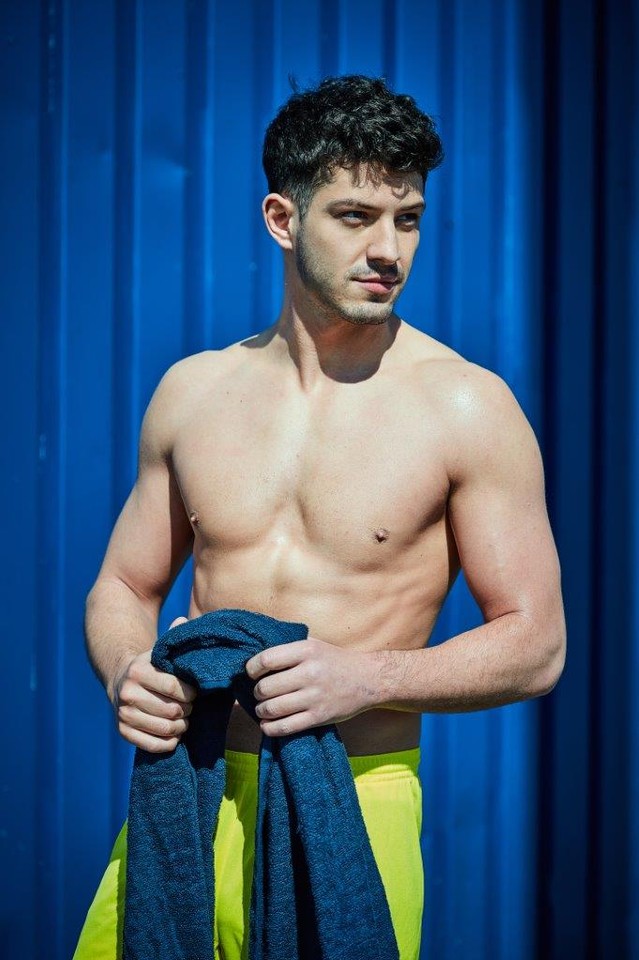 Jasper Sołtysiewicz zachwycił muskulaturą na planie serialu "Barwy ...