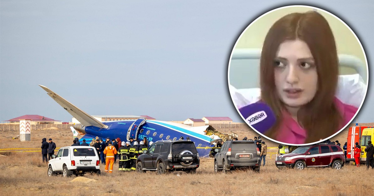 Dramatyczna relacja stewardesy ocalałej w katastrofy samolotu z Azerbejdżanu