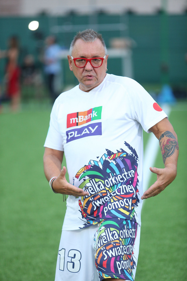 Wielki mecz TVN kontra WOŚP - Maciej Stuhr, Alan Andersz, Jerzy Owsiak ...