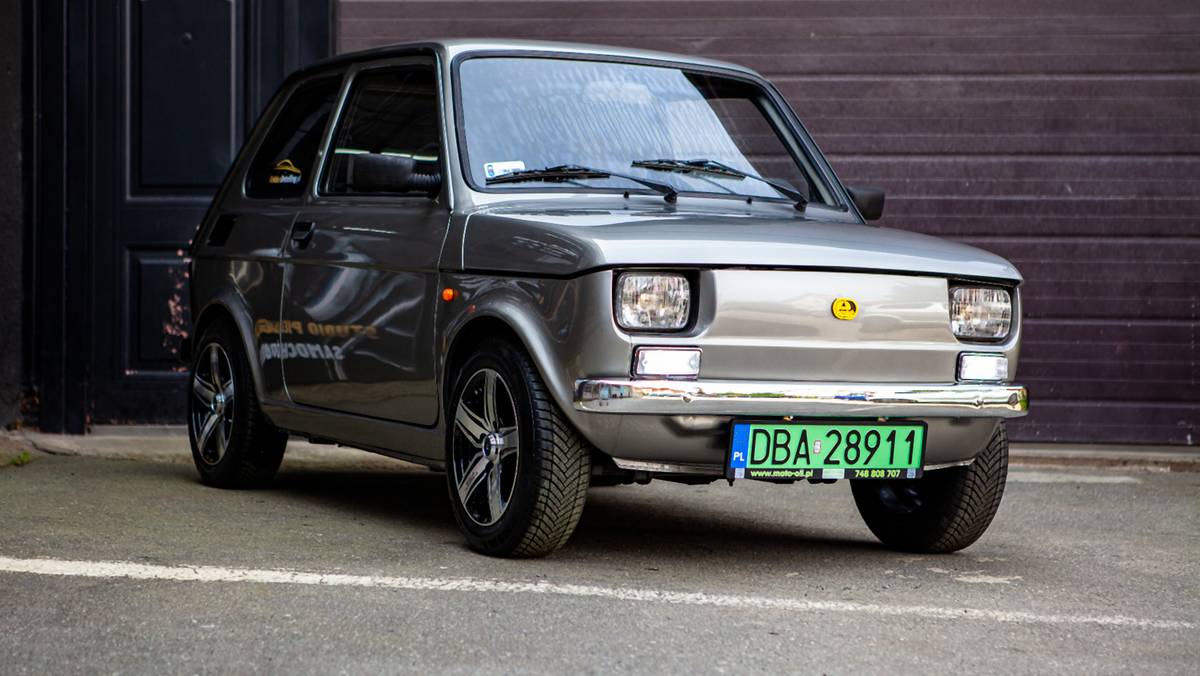 E-Maluch, czyli przeróbka Fiata 126p na wersję elektryczną