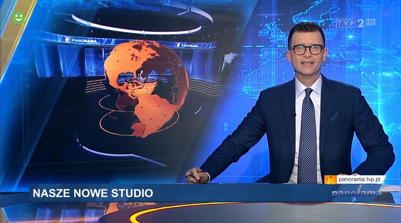 "Teleexpress" i "Panorama" odmienione. "Nowe studio, nowe możliwości ...
