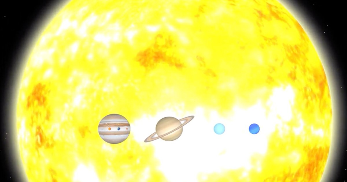 A stunning animation by a planetary scientist shows how huge our solar ...
