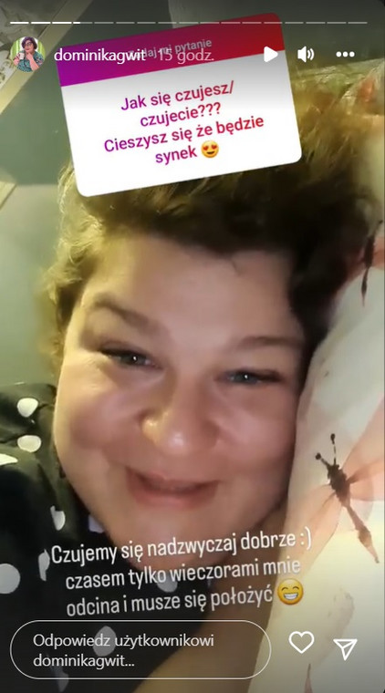 Dominika Gwit zdradziła, jak czuje się podczas ciąży. "Odcina mnie" - Plejada.pl