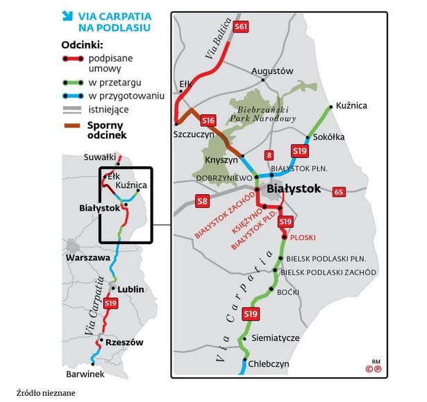 Via Carpatia skończona na przełomie 2025 i 2026 r.? To nierealne - Forsal.pl