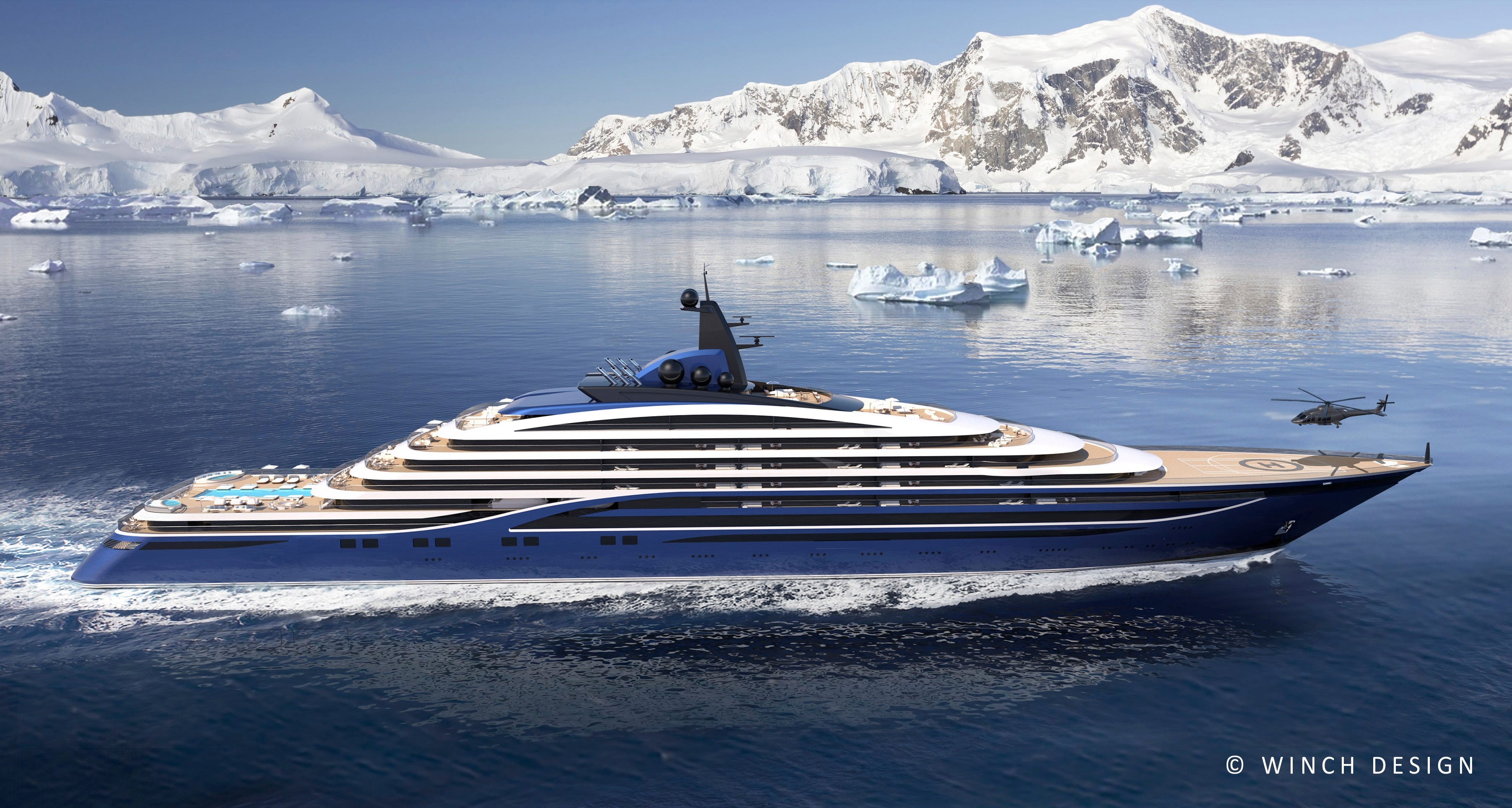The World s Biggest Superyacht Is Set To Have 39 Luxury Apartments