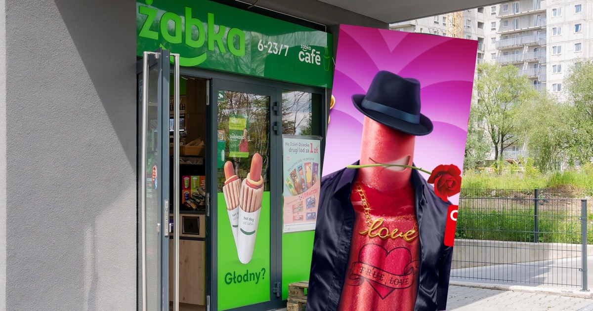 Walentynkowa oferta w Żabce. Różowy Love Dog