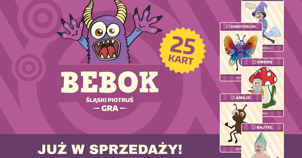 Bebok – śląski Piotruś: już w sprzedaży oryginalna gra regionalna ...