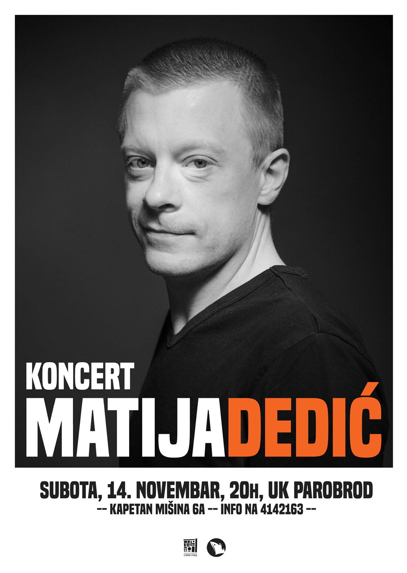 Matija Dedić nastupa u prostoru koji će poneti ime njegovog oca Arsena