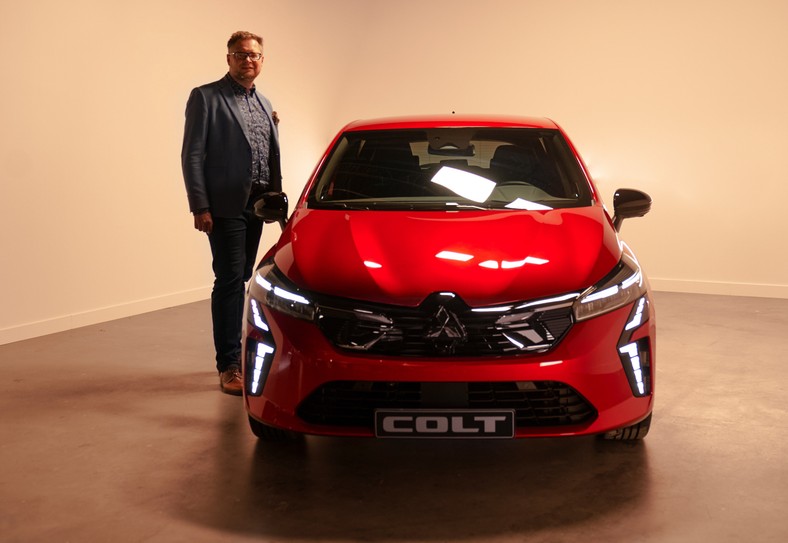 Nowe Mitsubishi Colt to kolejny model wyglądający jak Renault. Wiem ...