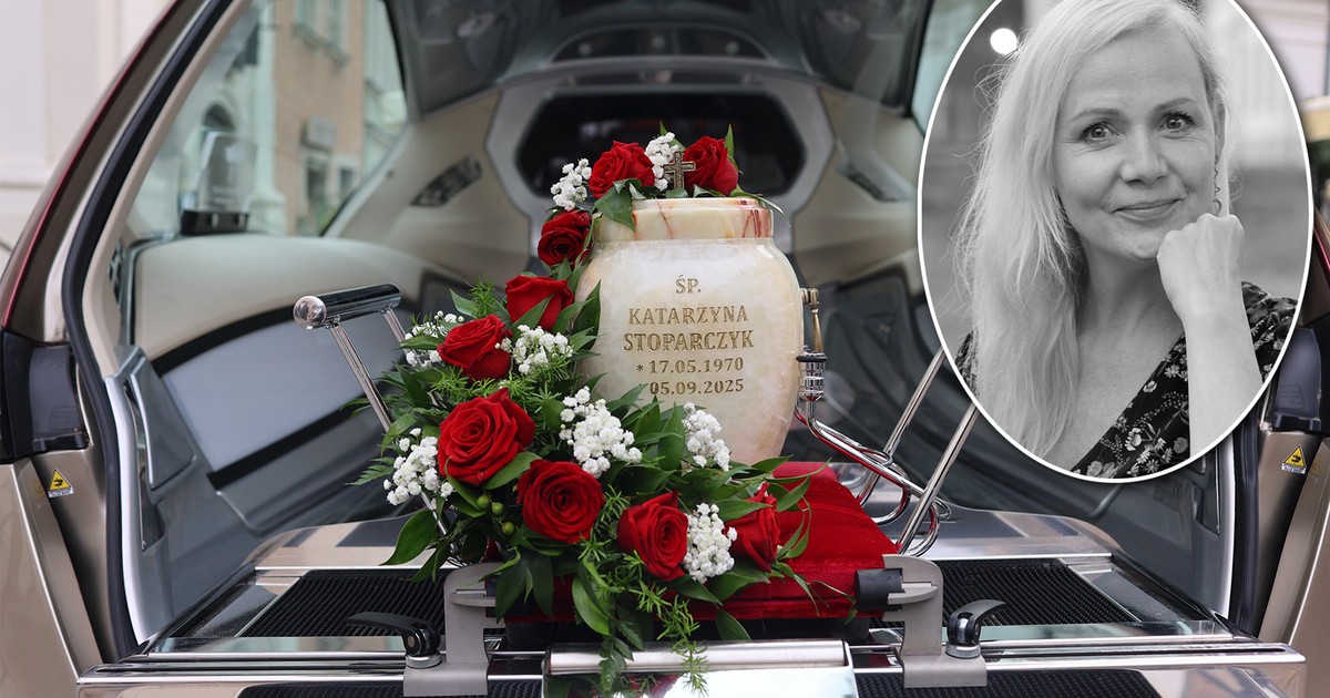 Pogrzeb Katarzyny Stoparczyk. Smutne sceny podczas ostatniego pożegnania