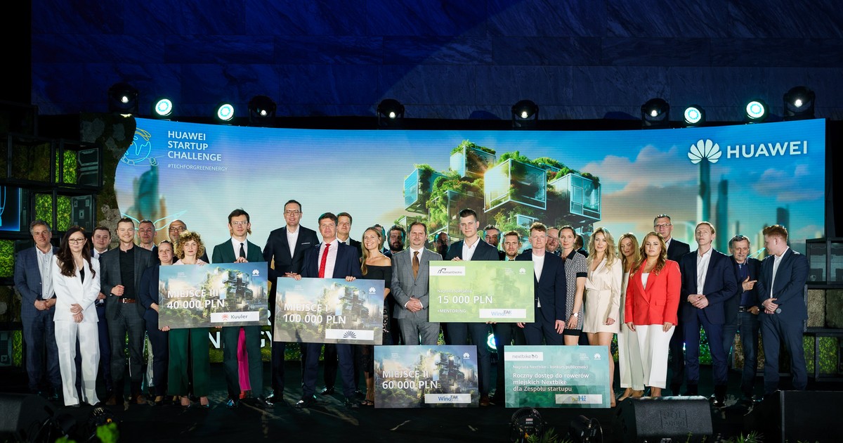 Huawei Startup Challenge. Poznaliśmy laureatów w obszarze efektywnej ...