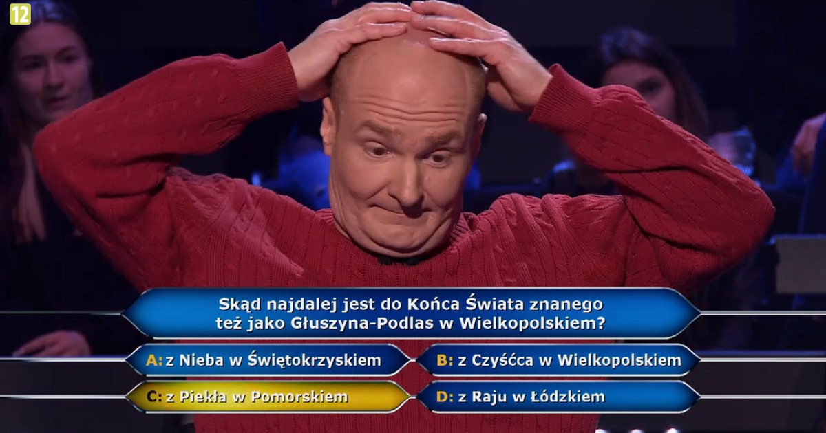"Milionerzy" - padło pytanie za milion o Koniec Świata w Wielkopolsce