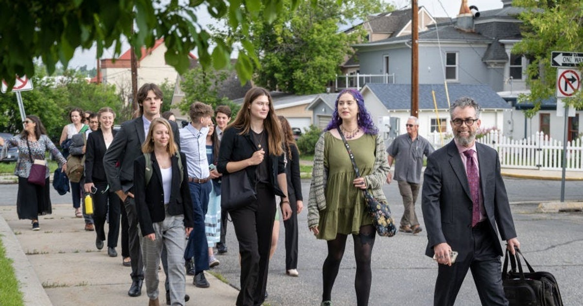 16 young people are suing the state of Montana over the climate crisis ...
