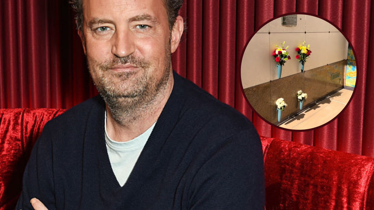 Pokazali grób Matthew Perry'ego. To tutaj spoczął gwiazdor "Przyjaciół ...