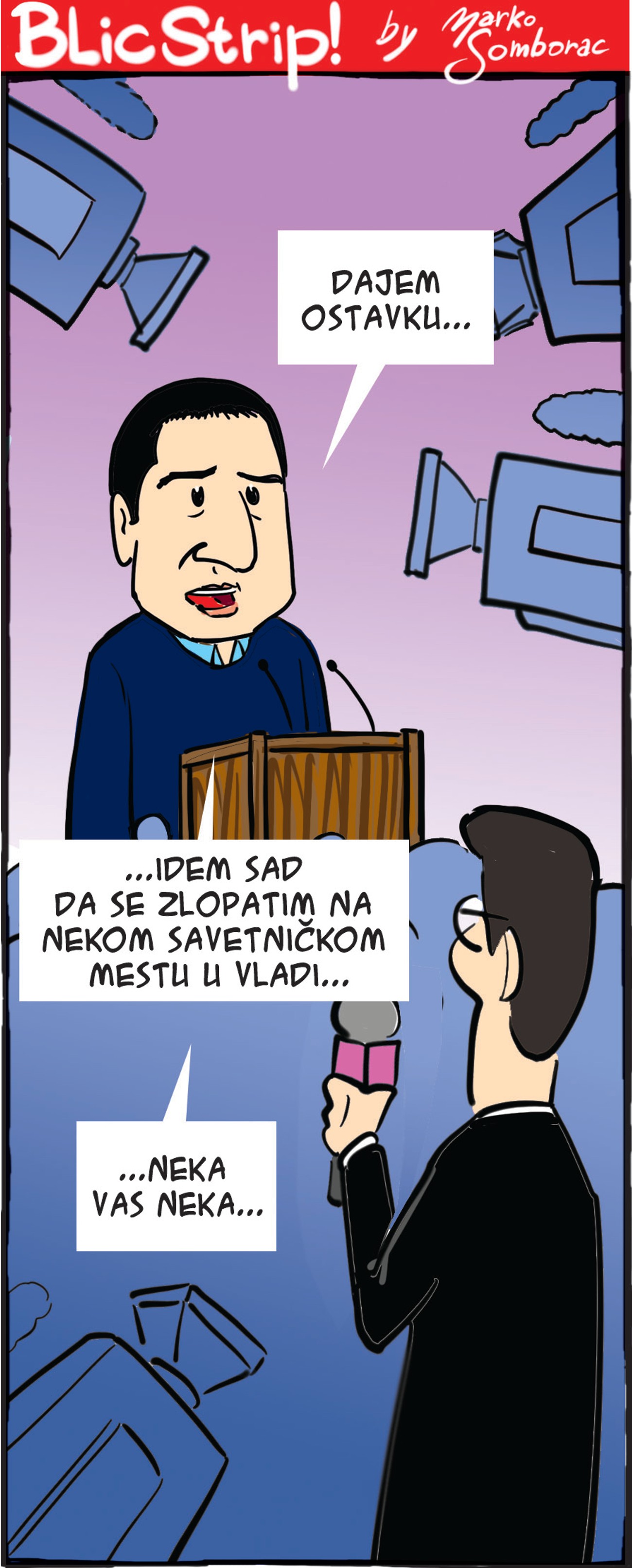 Blic strip - Blic