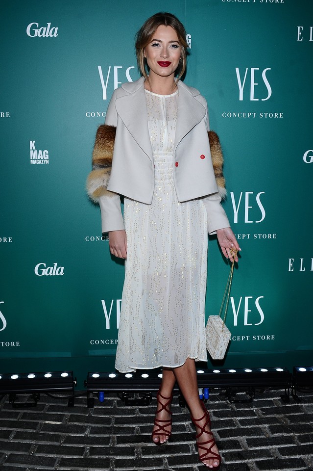 Natalia Siwiec i Kasia Stankiewicz na otwarciu butiku marki YES ...