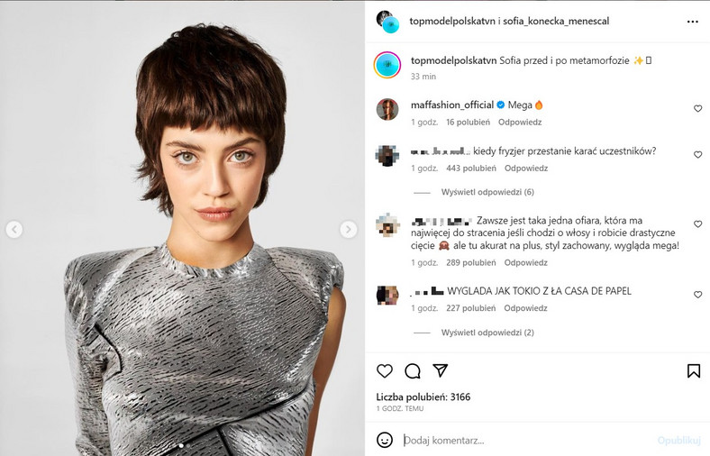 Metamorfoza uczestniczki z "Top Model" wywołała oburzenie. "Znęcanie ...