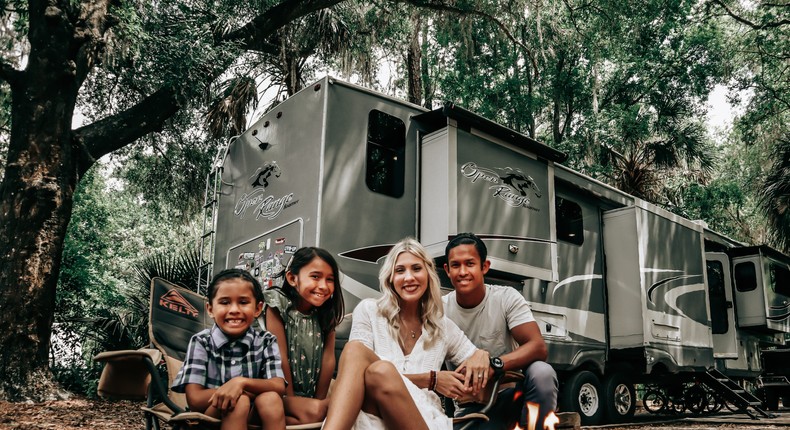 My family of 4 moved from a house to a 400-square-foot RV. Here are 5 ...