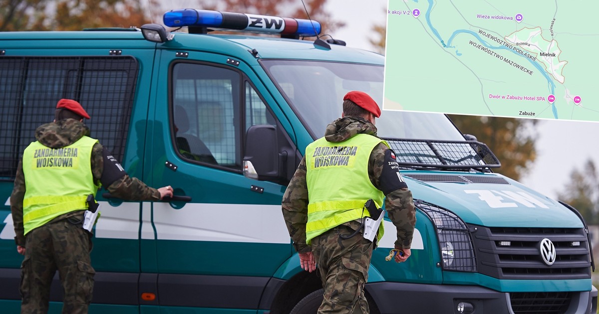 Pijany żołnierz strzelał do auta w przygranicznym Mielniku