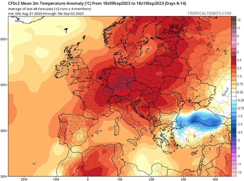Antycyklonalna kopuła rozrasta się nad Europą. Przed nami niezwykła ... Antycyklonalna kopuła rozrasta się nad Europą. Przed nami niezwykła ...