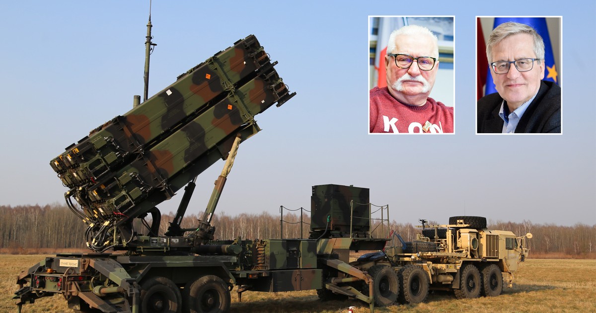 Rakiety Patriot dla Polski. Lech Wałęsa i Bronisław Komorowski mają plan