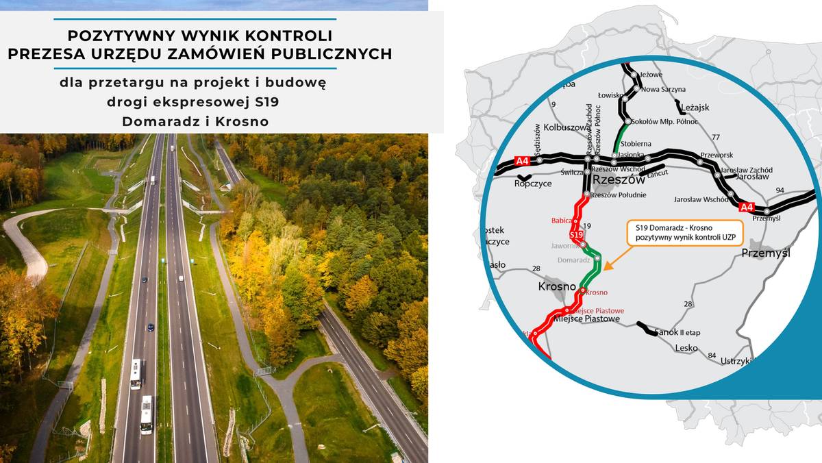 Droga S19 Via Carpatia. Nowy odcinek przebiegnie estakadą na filarach o wysokości 30 m