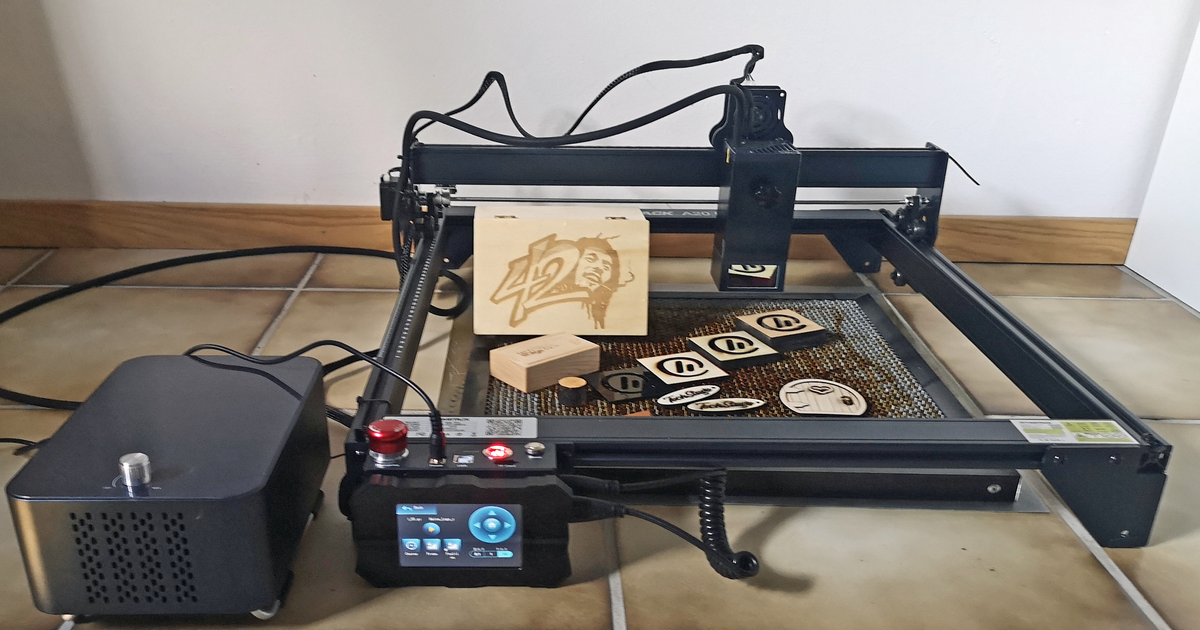 Laser-Engraver Atomstack A20 Pro im Test: Brutal stark und sehr schnell ...
